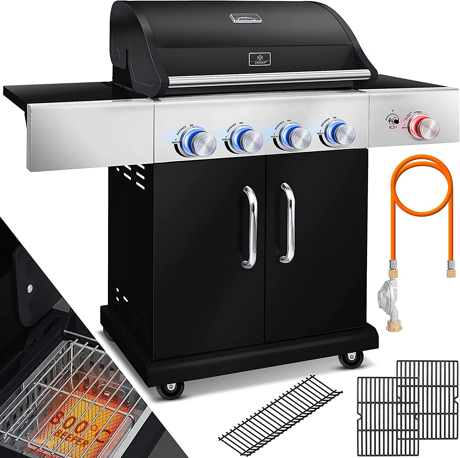KESSER Gasgrill Master BBQ Test - Der beste Grill auf dem Markt
