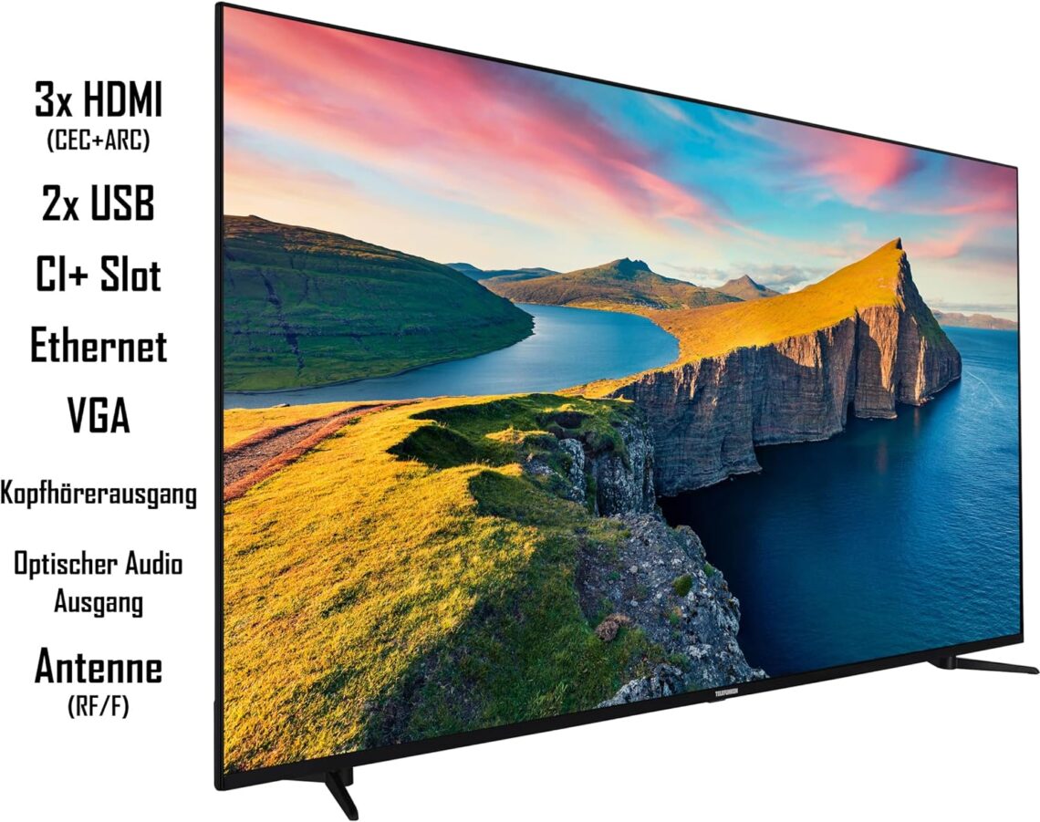 Telefunken QU70L800 Test: Gute Ausstattung & super Bild