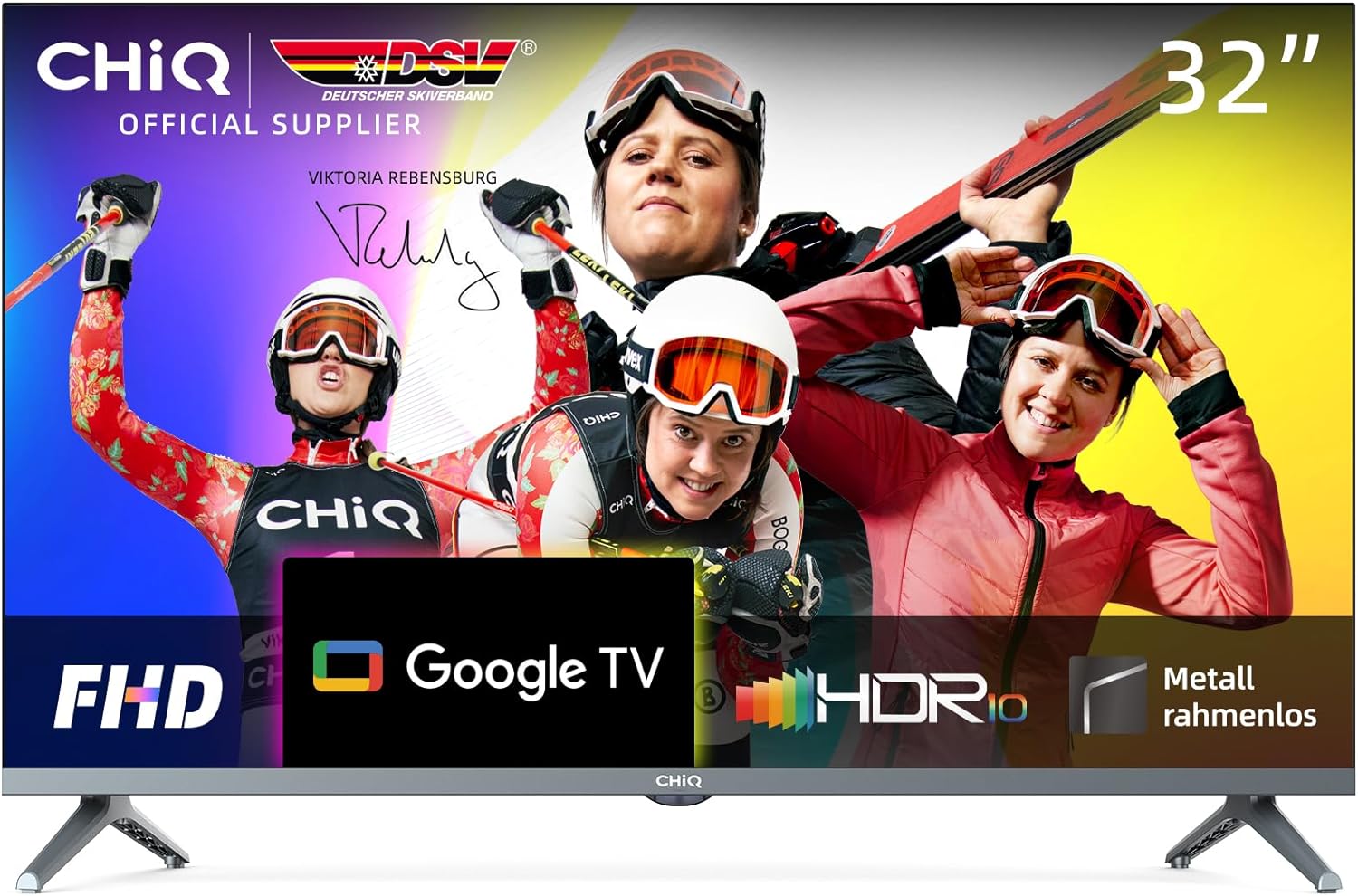 CHIQ L32H8CG im Test: TOP Google TV mit Bestnote 1