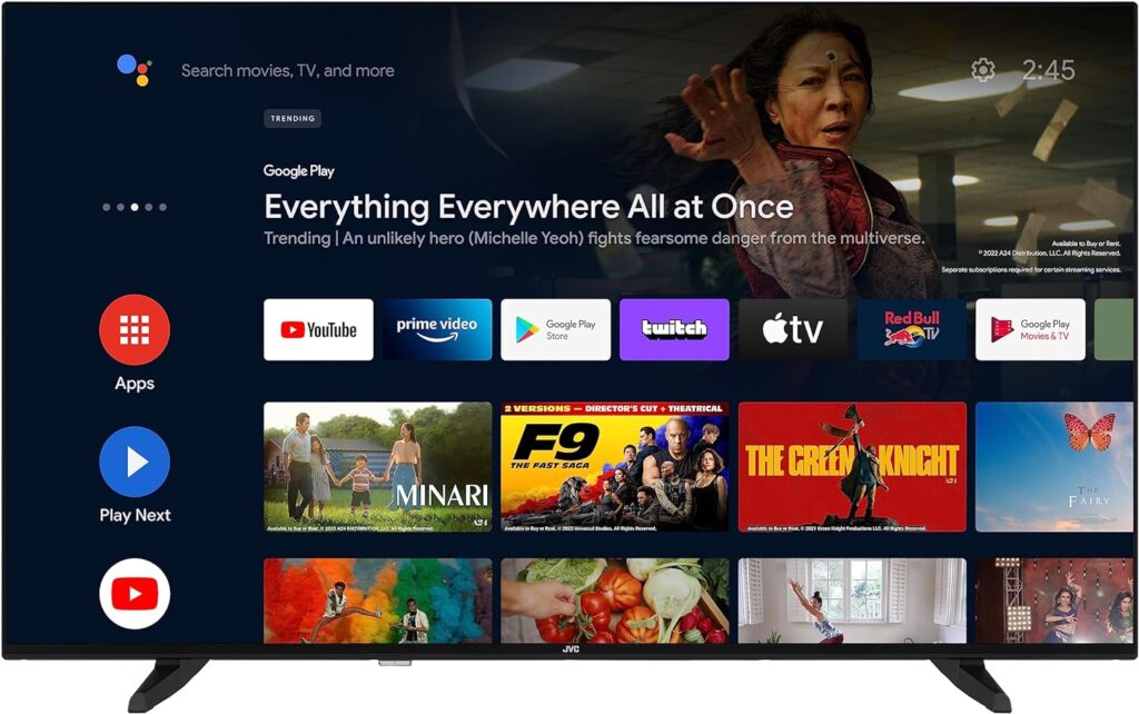 JVC LT-50VA3355 Test: 4K-Fernseher mit Dolby Vision, Android TV
